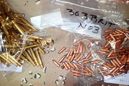 303 British 100 WW Case & 100 Rem 180Gr SP/CL Bullets (303BRITN03) .303 ...