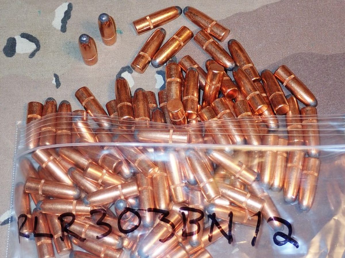 Remington 303 British 100 Rem 180Gr SPWC Bullets (RLR303BN12) .303 ...