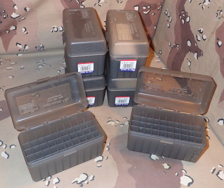 MTM - 6 MTM CASE-GARD RL-50 Rifle Large Ammo Boxes (MTMN01) 17347345 ...
