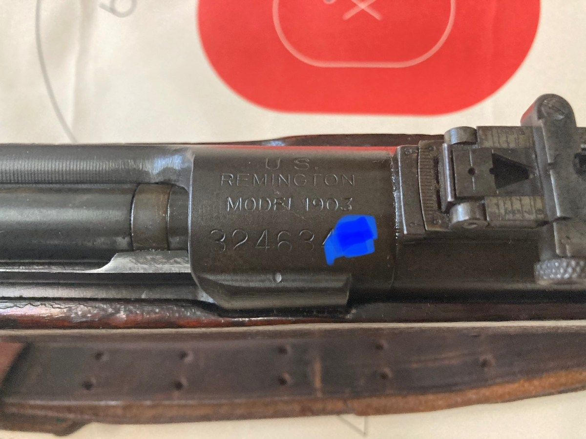 Remington M1903, WW2, orig Barrel, USGI,+ BONUS .30-06 Springfield ...