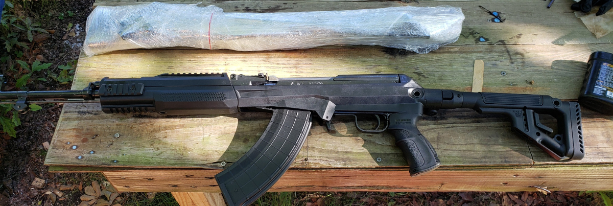 Norinco SKS, Triangle 26. Black FAB Defense Stock Upgrade 7.62x39 ...