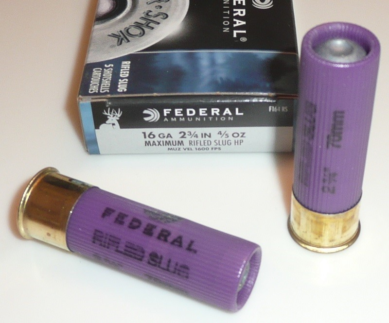 Federal Cartridge Corporation - 16 GA - - - - - - Rifled Slug ...