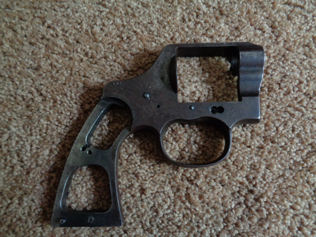 Colt US Army 1909 Revolver stripped frame only 17228040 - GunAuction.com