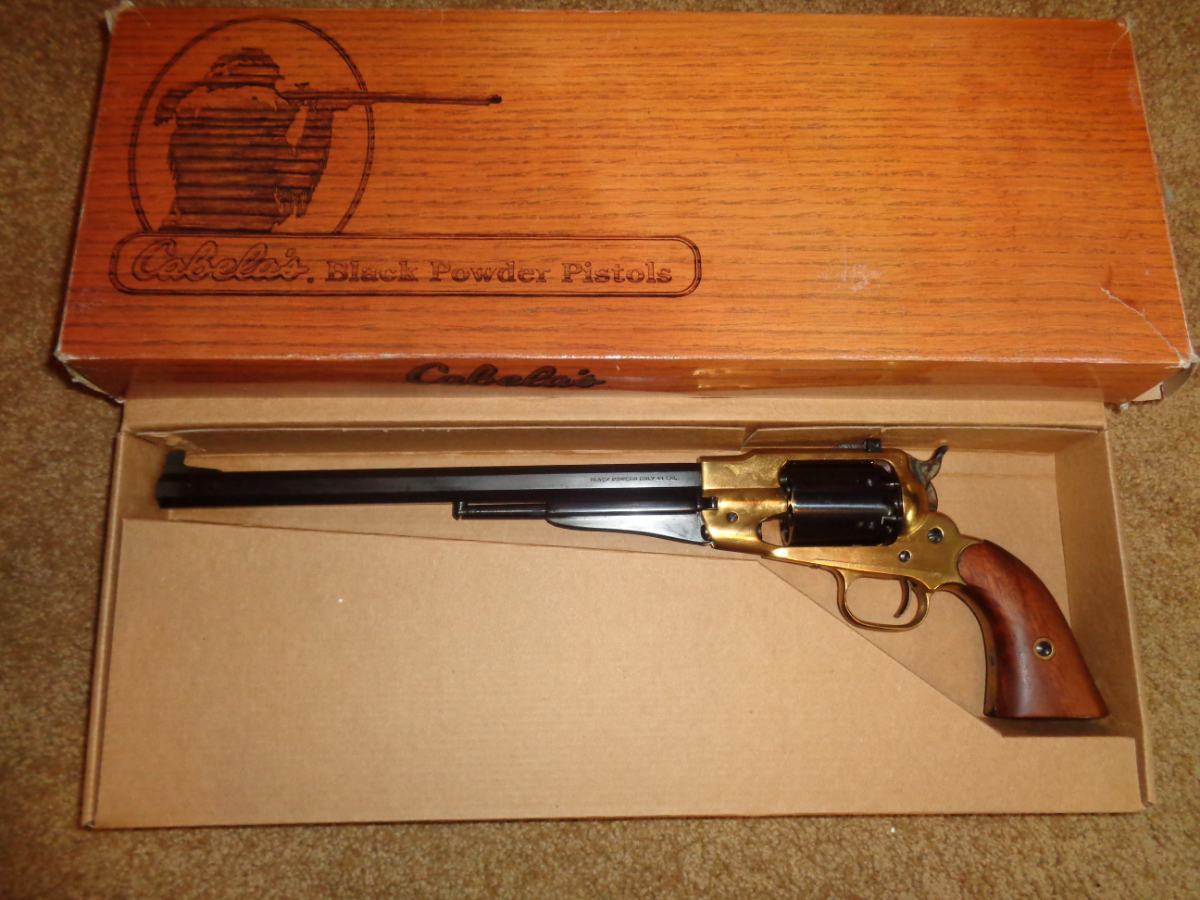 F. Lli Pietta Pietta 1858 Buffalo revolver .44 Caliber Ball 17298411 ...