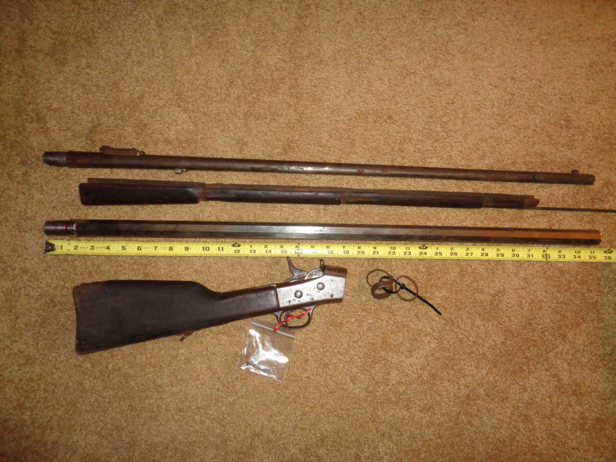Rolling Block Remington with 45-70 barrel project 43 egyptian 17342558 ...