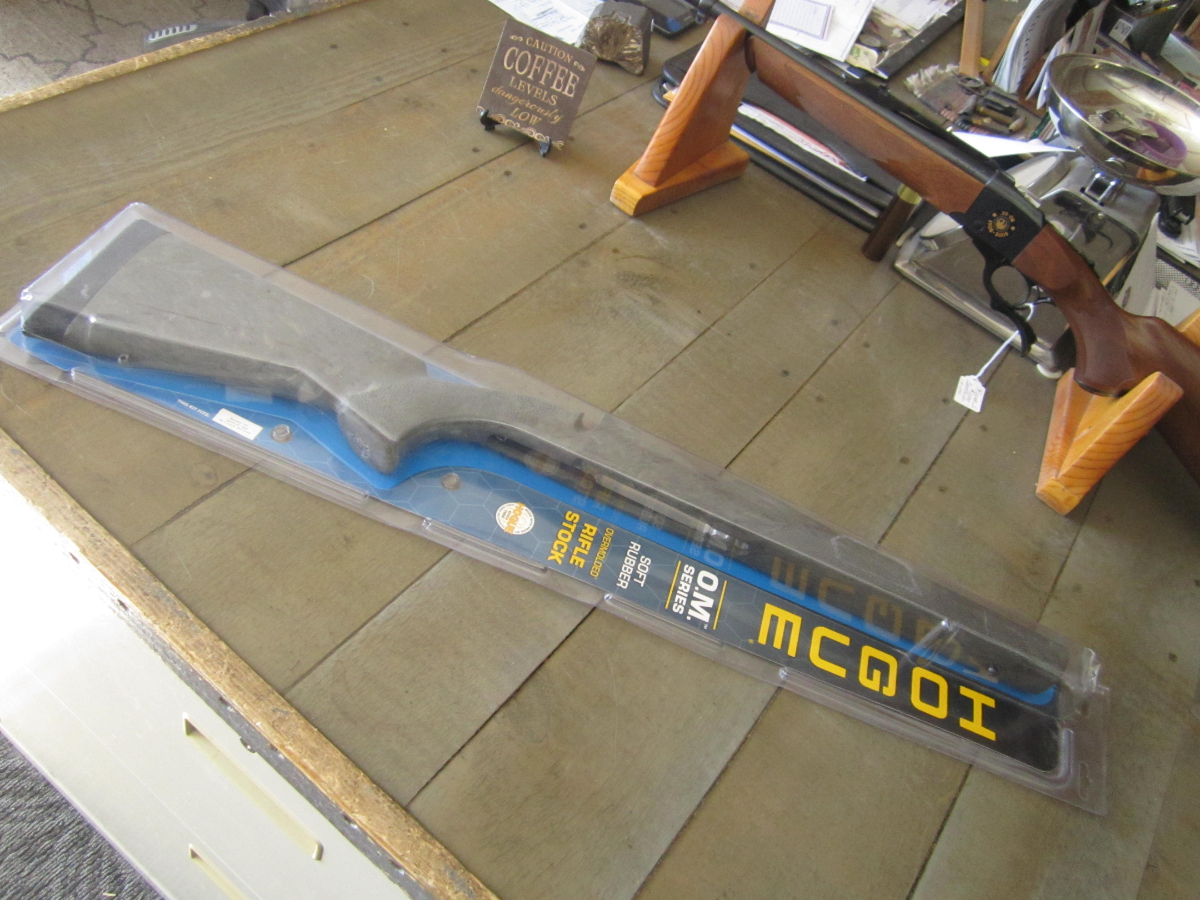 Hogue Overmolded Rifle Stock with Full Aluminum Bedding Block for ...