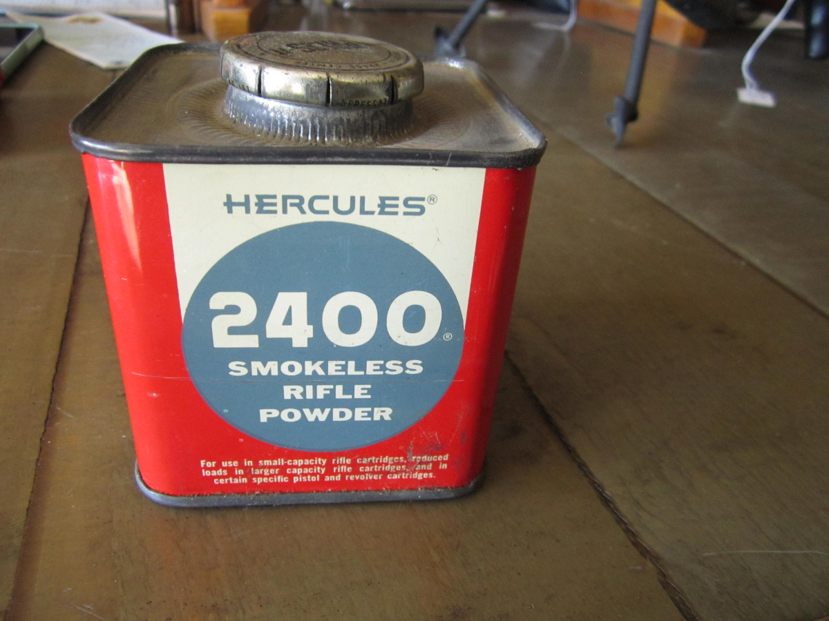 Hercules EMPTY Can from 2400 Powder 17115969 - GunAuction.com