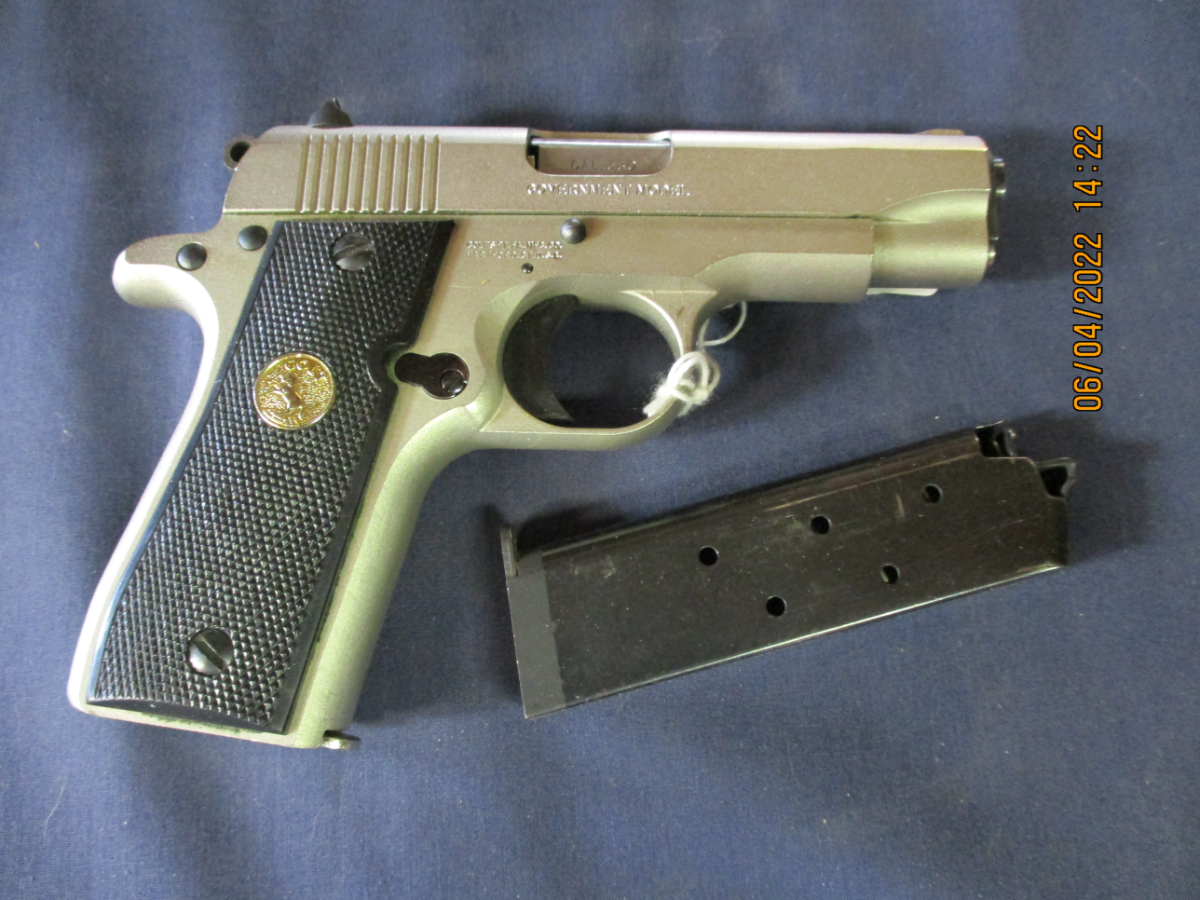 Colt Government Model Model IV Series 80 .380 ACP 17223000 - GunAuction.com