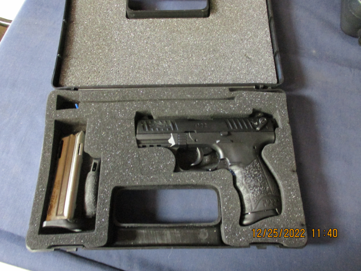 Walther Model P22 In Original Case .22 LR 17258844 - GunAuction.com