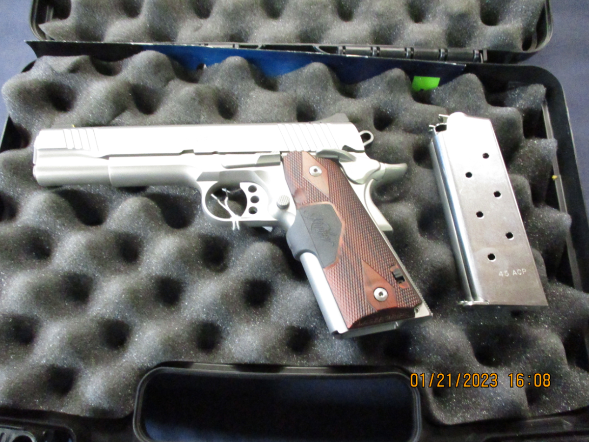 Kimber Stainless II in 45ACP with Built-In Grip Laser .45 ACP 17263694 ...