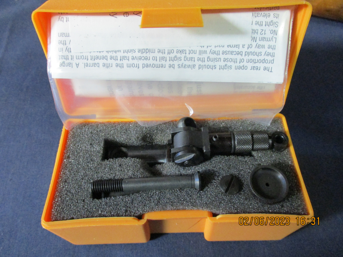 Lyman No 2 Tang Sight for Winchester Model 1886 N/A 17266403 ...