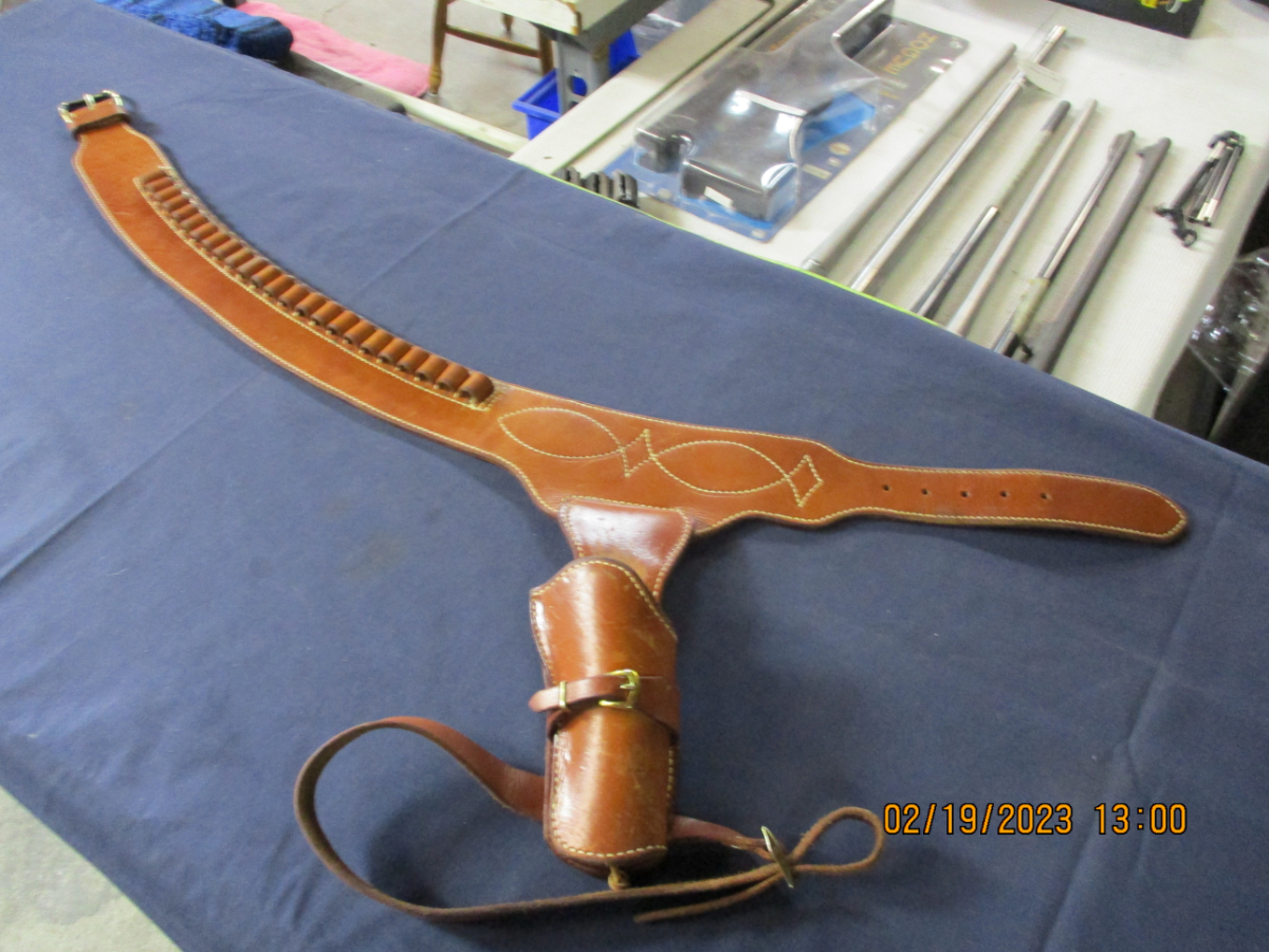 Western Cartridge Company Single Gun, Western Style Fast Draw Rig 44/45 ...