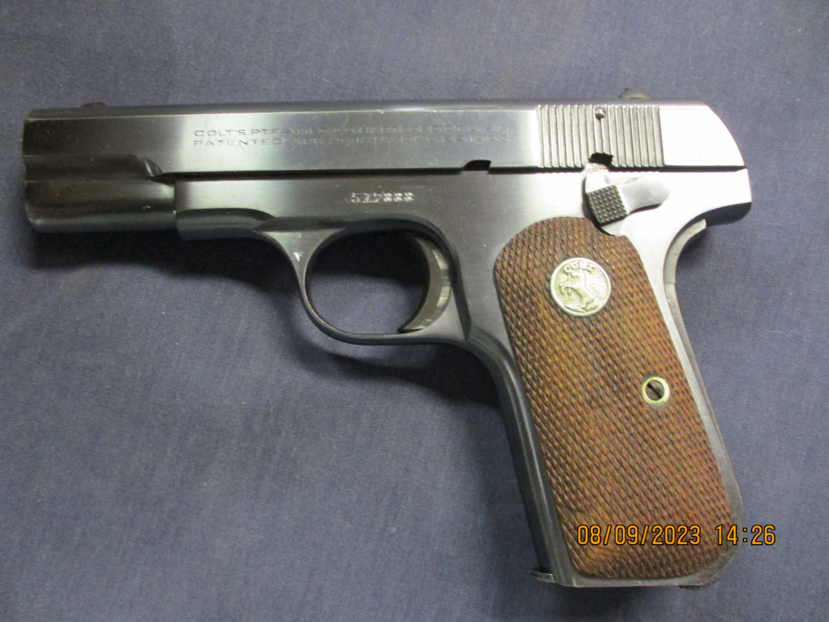 Model 03 Colt Automatic Made in 1907 .32 Colt 17303938 - GunAuction.com