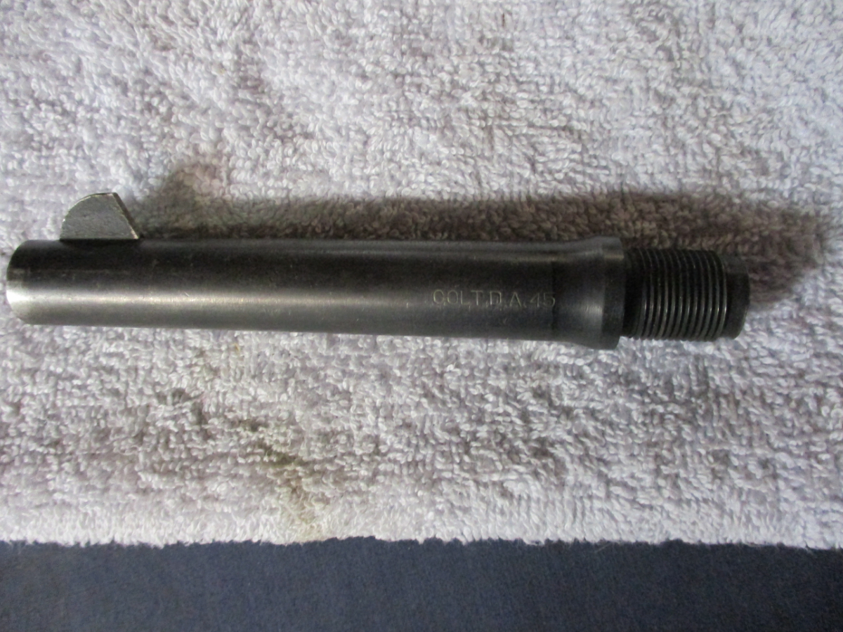 Original Barrel for Colt DA in 45 .45 ACP 17368545 - GunAuction.com
