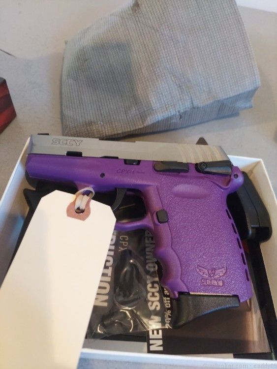 SCCY Industries SCCY CPX-1 9mm purple 9mm Luger 17243401 - GunAuction.com