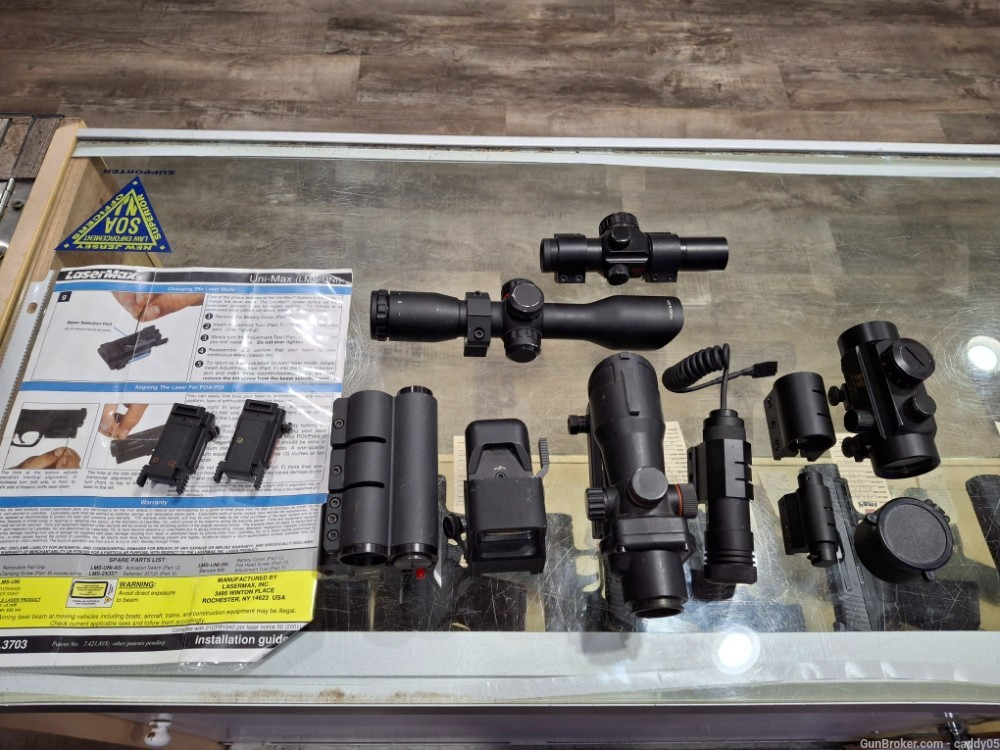 Unknown Variety of optics 17342021 - GunAuction.com