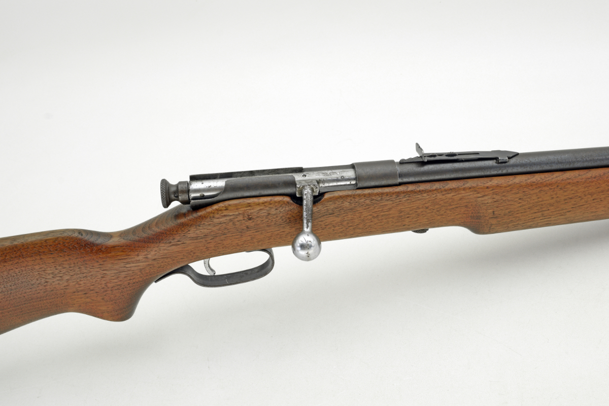 Western Field Model Wards Bolt Action Rifle Single Shot Caliber 22 Long ...