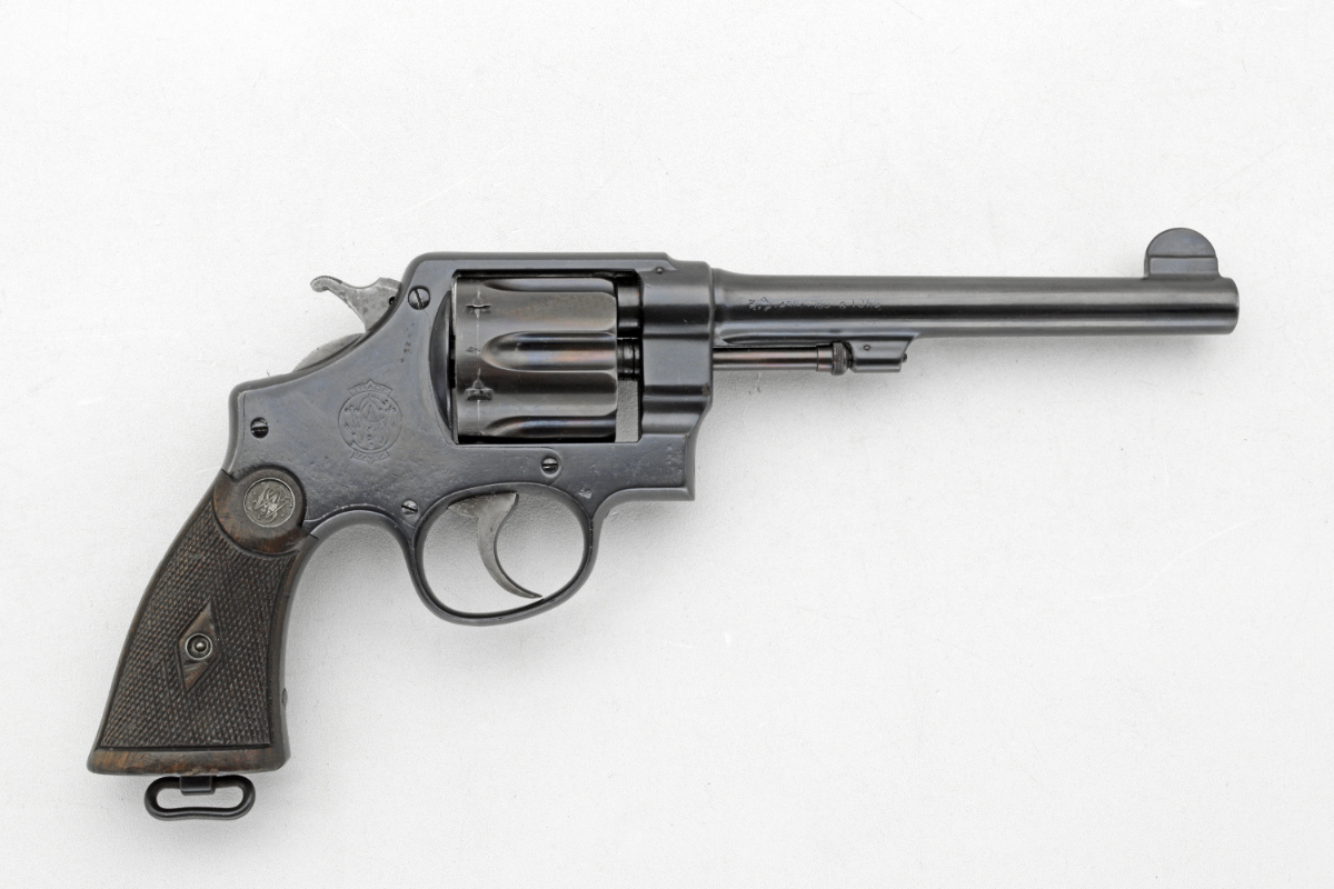 Smith & Wesson .455 MARK II HAND EJECTOR 1ST MODEL BRITISH CALIBER .455 ...