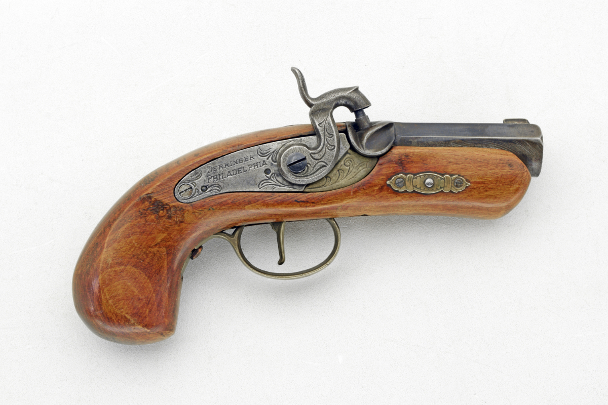 DIKAR MODEL PHILADELPHIA SINGLE SHOT BLACK POWDER DERRINGER CAP & BALL ...