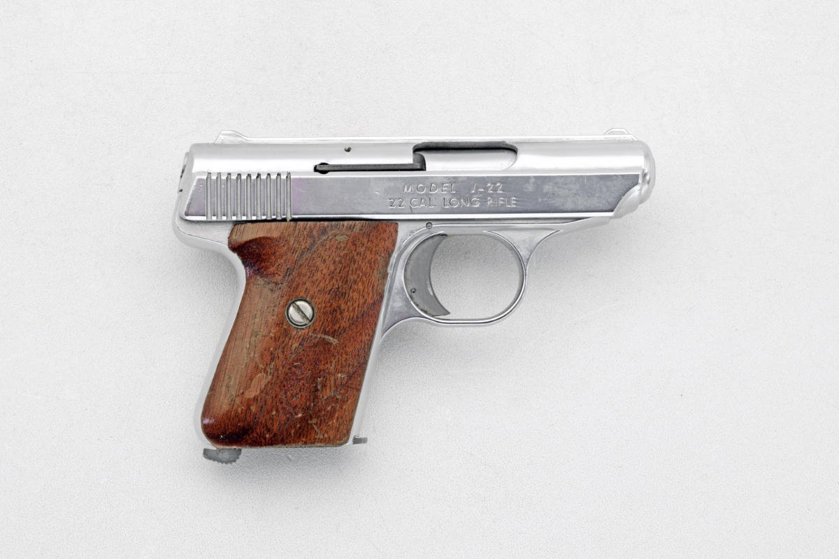 Jennings/Bryco J-22 SEMI AUTO PISTOL CALIBER 22 LONG RIFLE .22 LR 17376121 - GunAuction.com