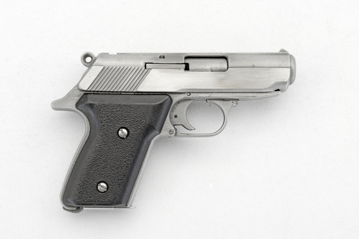 ACCU-TEK MODEL AT- 380 II SEMI AUTO PISTOL STAINLESS STEEL CALIBER 380 ...