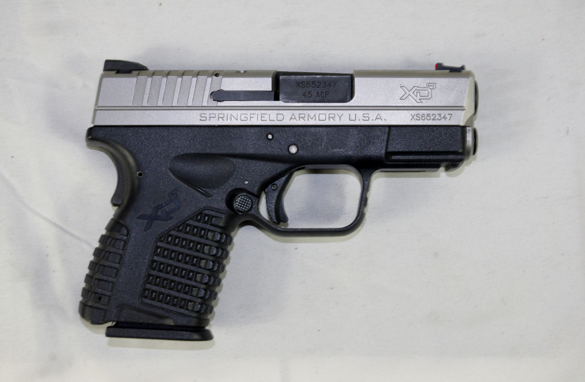 Springfield Armory Xds-45acp Sub Compact Two Tone Conceal Carry Pistol ...