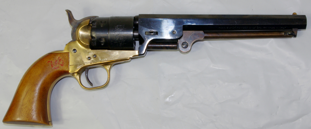 Asm Model 1851 Confederate Navy .44-Caliber Black Powder Revolver Great ...