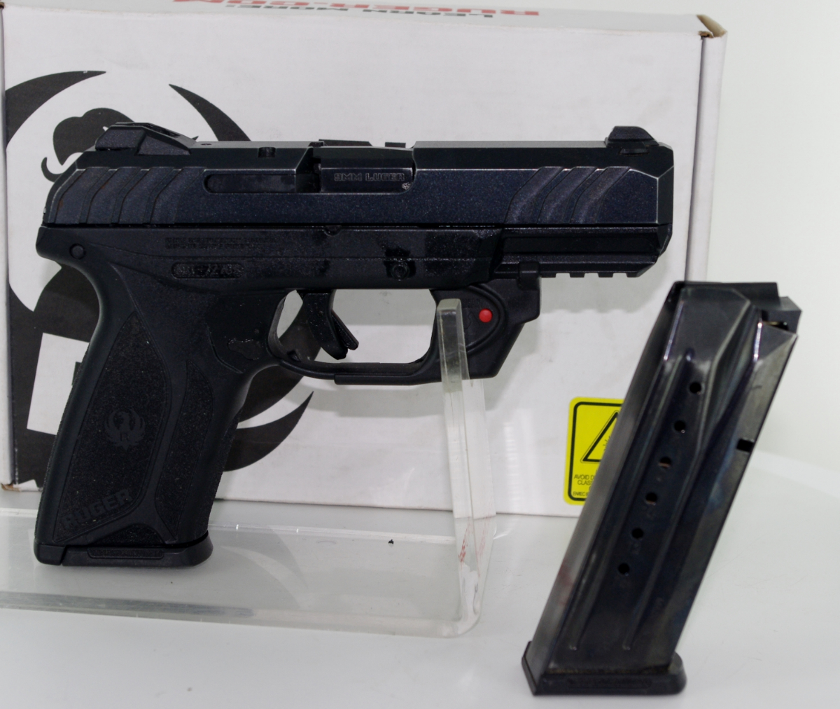 Ruger Model Security-9 2 High Capacity Mags Viridian Laser Sight Orig ...