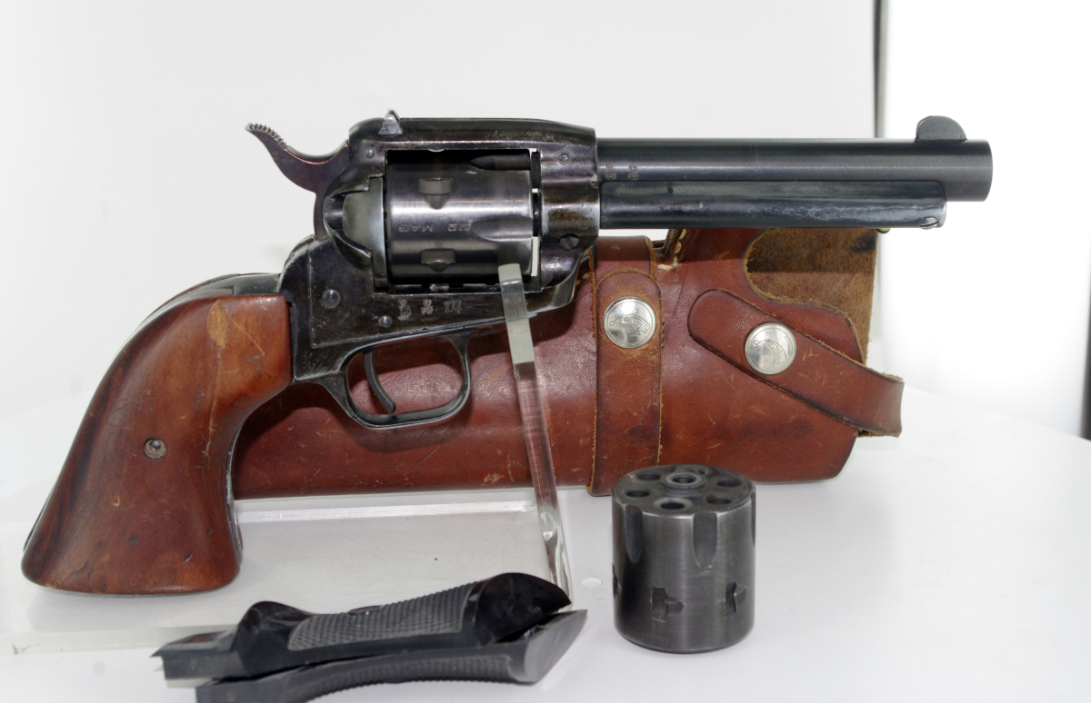 FIE Firearms Model E15 Buffalo Scout Single Action Revolver Both Cyl ...