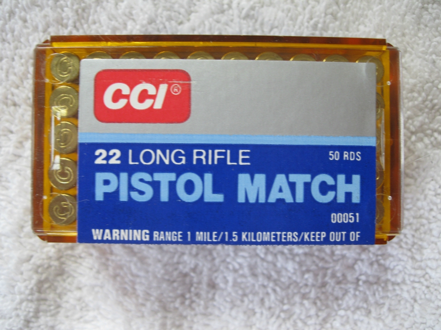 Cci 22 Long Rifle Pistol Match 50 Rounds .22 Lr For Sale at GunAuction ...
