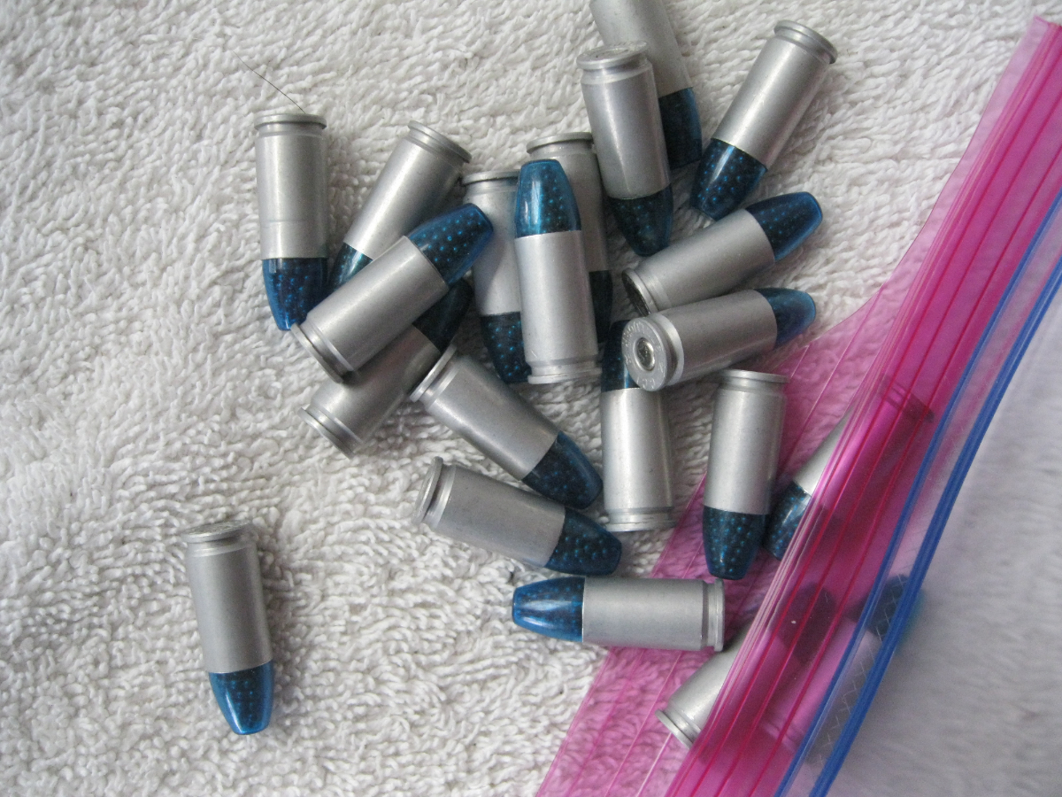 Cci 9mm Luger Shotshell Samples 1st Style Capsule Crimp 7-10-90 3706 20 ...