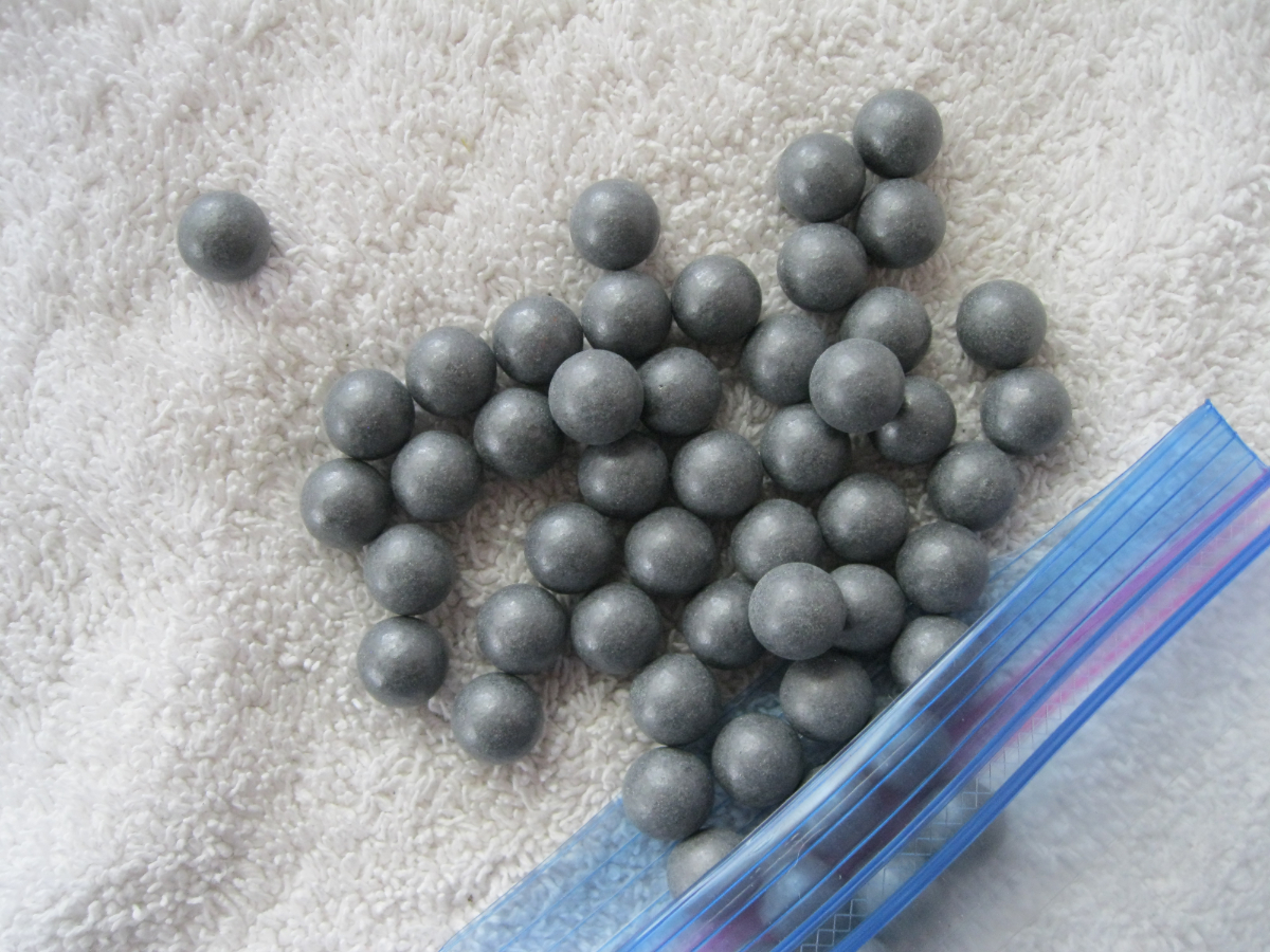 .451 Lubed Round Balls Muzzleloading Black Powder Shooting Muzzle ...