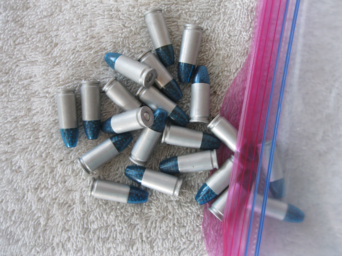 Luger Cci 9mm Shotshell Samples 1st Style Capsule Crimp 7-10-90 3706 20 ...