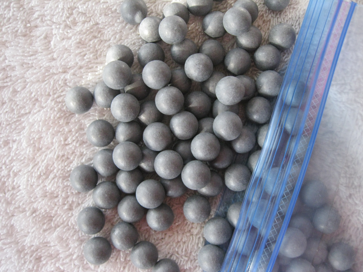 .454 Round Balls Muzzle Loading Speer 100 Count Plus 2 Black Powder ...