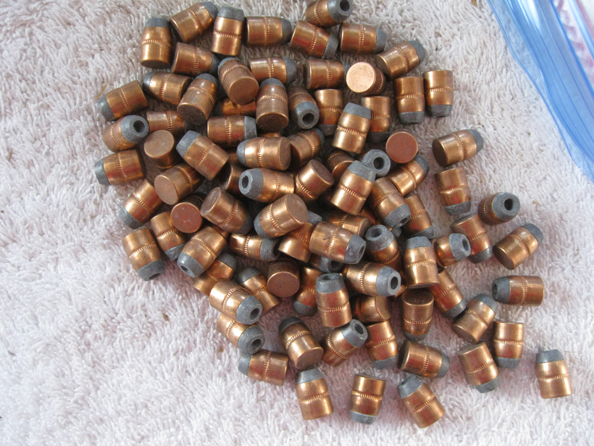 .357 125 Grain Jhp Bullets Reloading Components Jacketed Hollow Point ...