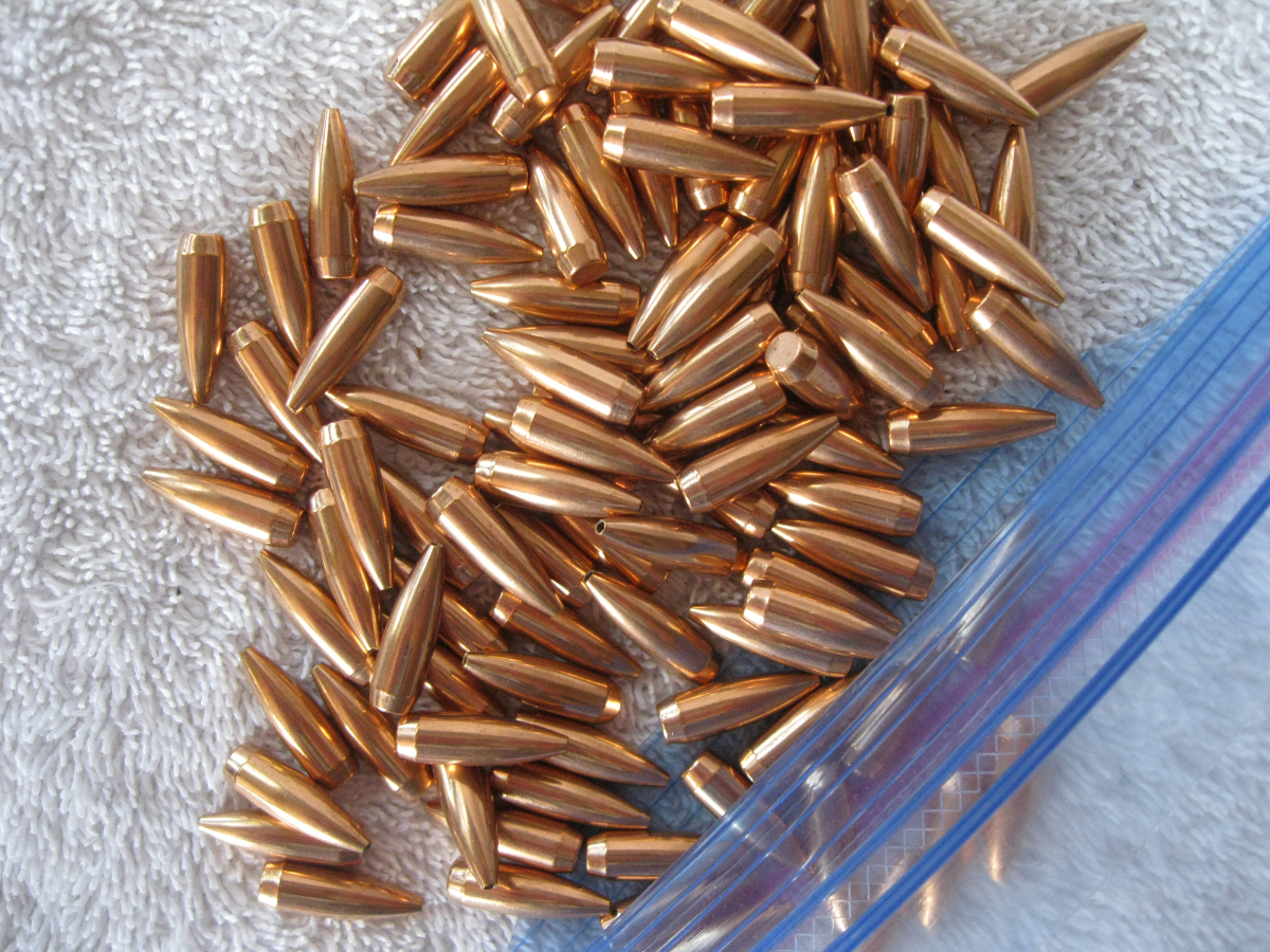 Pictures: 22 CALIBER .224 DIAMETER 52 GRAIN BOAT TAIL HOLLOW POINT BTHP ...