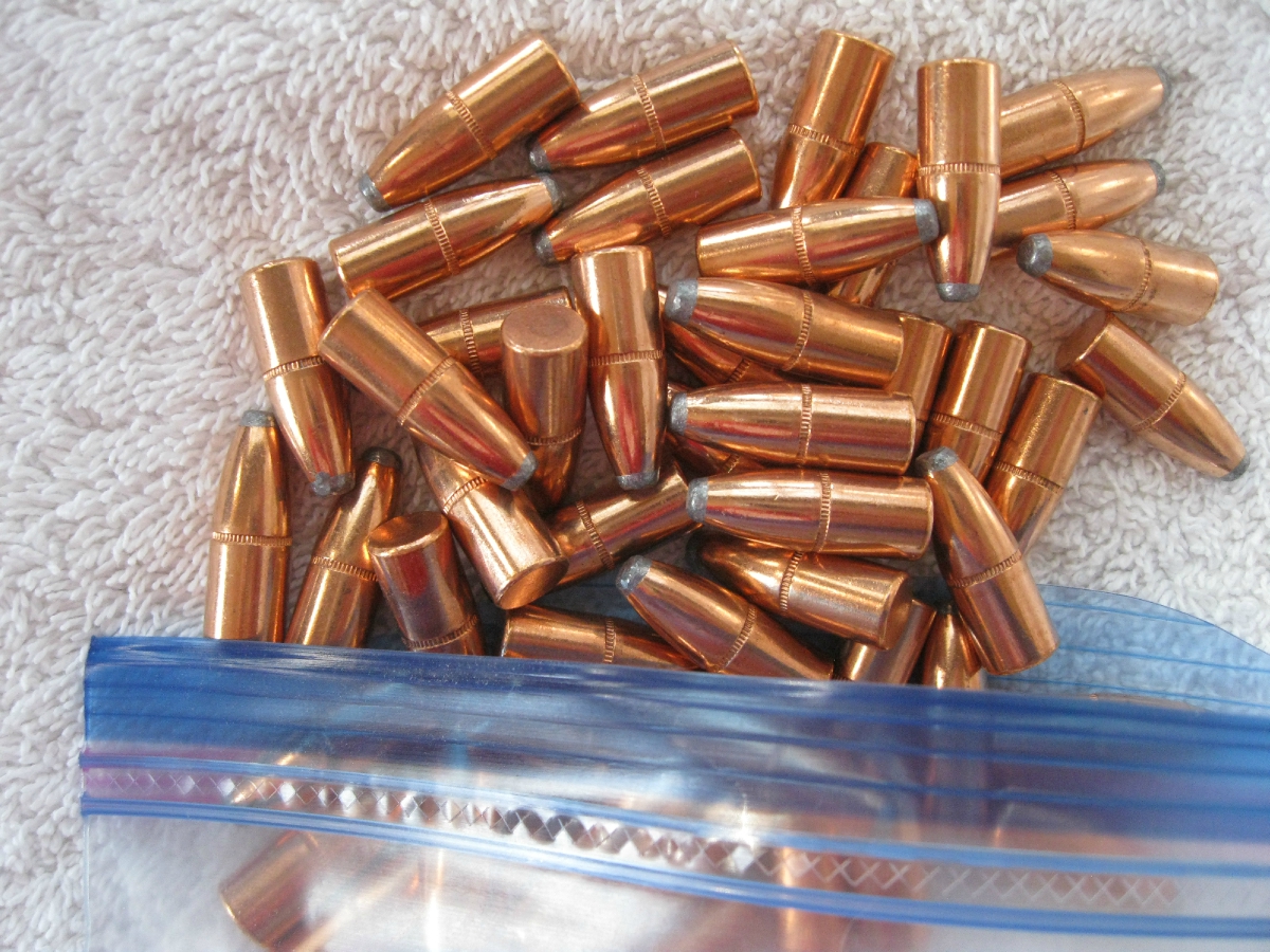 35 Caliber .358 Dia 220 Grain Flat Nose Soft Point Speer Bullets ...