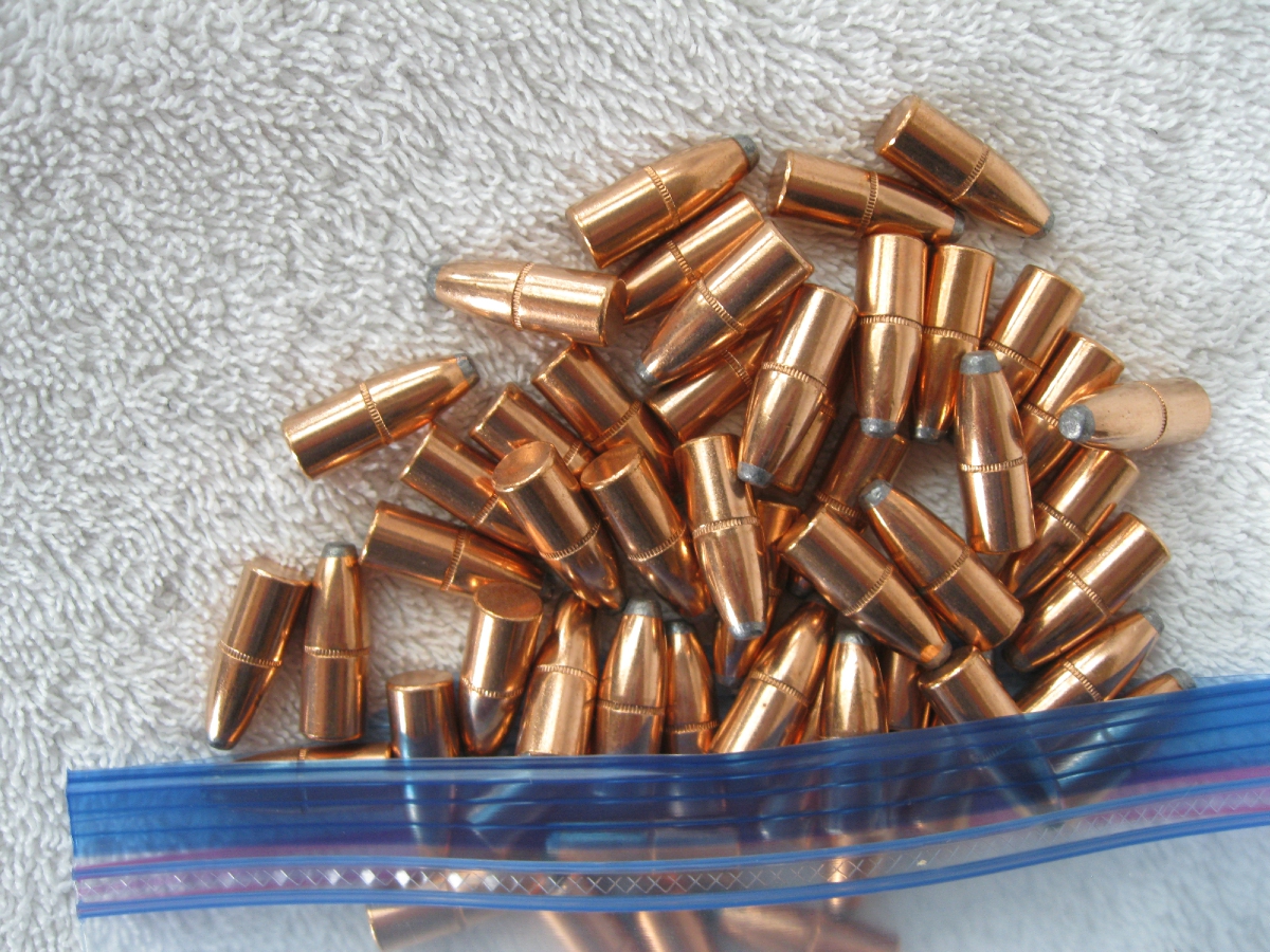 35 Caliber .358 Dia 220 Grain Flat Nose Soft Point Speer Bullets ...