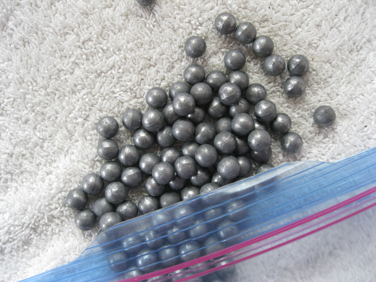 .35 Dia Diameter Speer Round Balls Muzzle Loading Black Powder Shooting ...