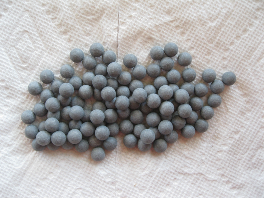 100 Pieces .375 Round Balls, 80 Grains Muzzle Loading Black Powder ...