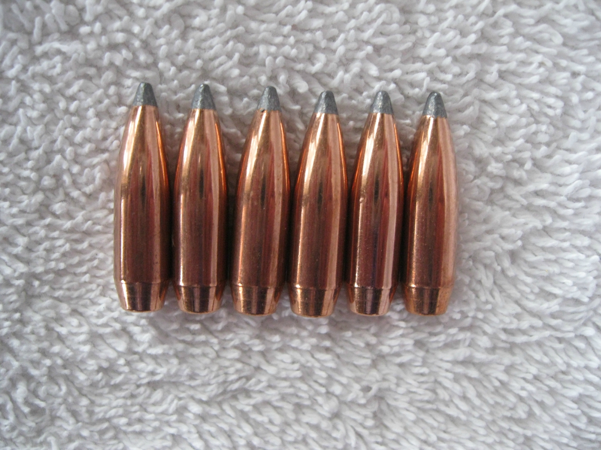 .270 130 Grain Soft Point Boat Tail Spitzer Bullets .277 Caliber ...