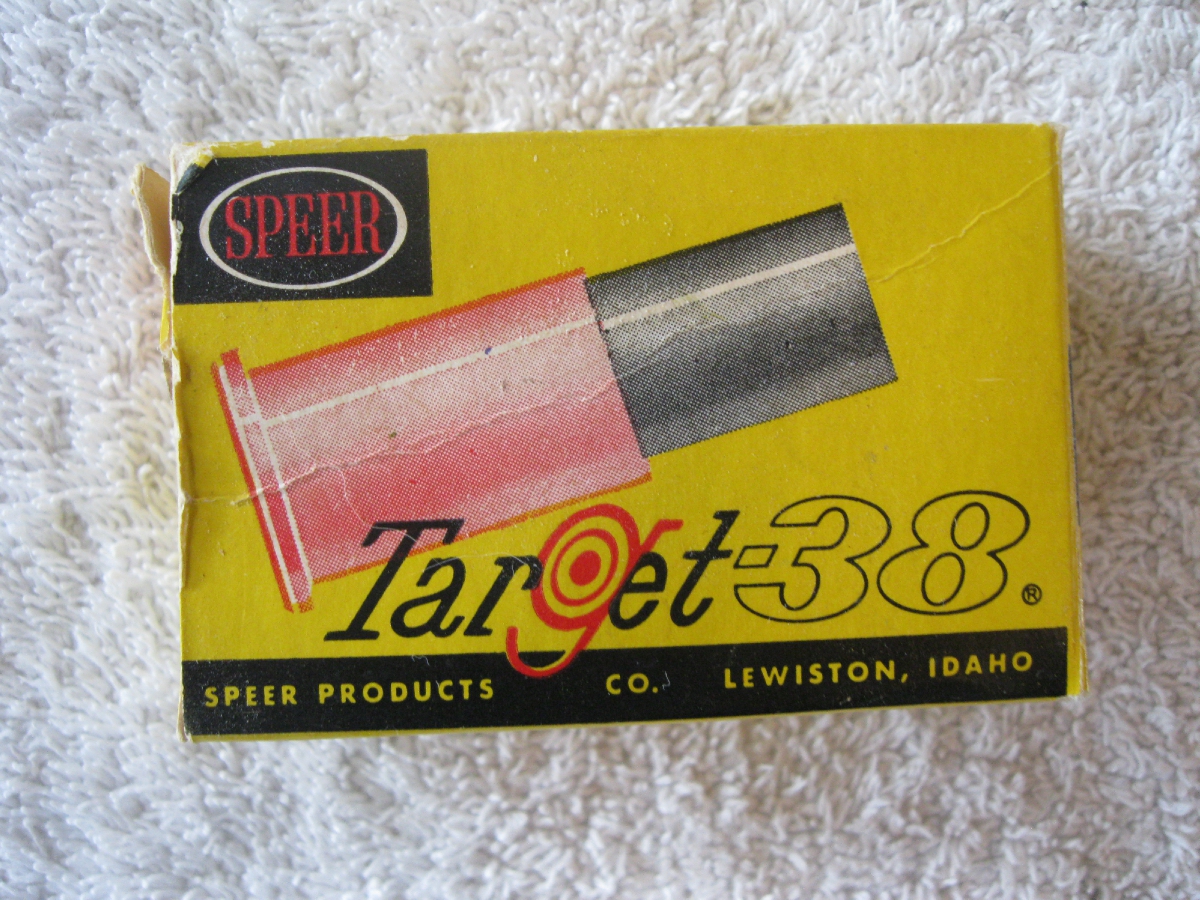 Speer TARGET-38 PLASTIC TRAINING CARTRIDGE CASES AMMUNITION AMMO 7 ...