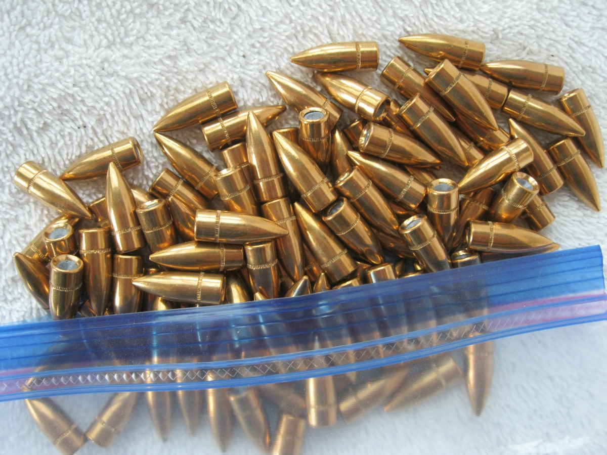 Russia .311 123 GRAIN FMJ FULL METAL JACKET BULLETS RELOADING ...