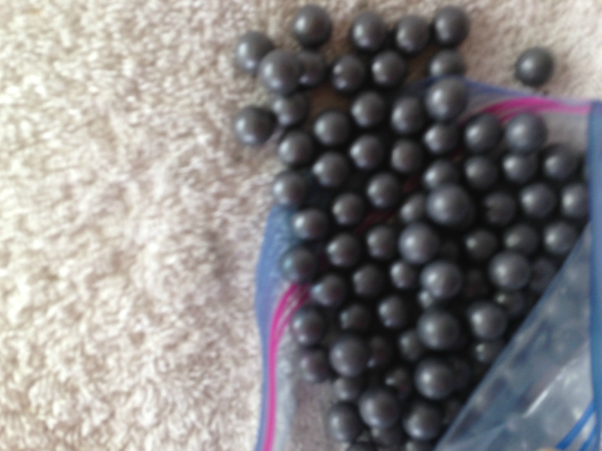 45 CALIBER .445 DIA DIAMETER LEAD ROUND BALLS 100 count +2 / 45-0 .45 ...