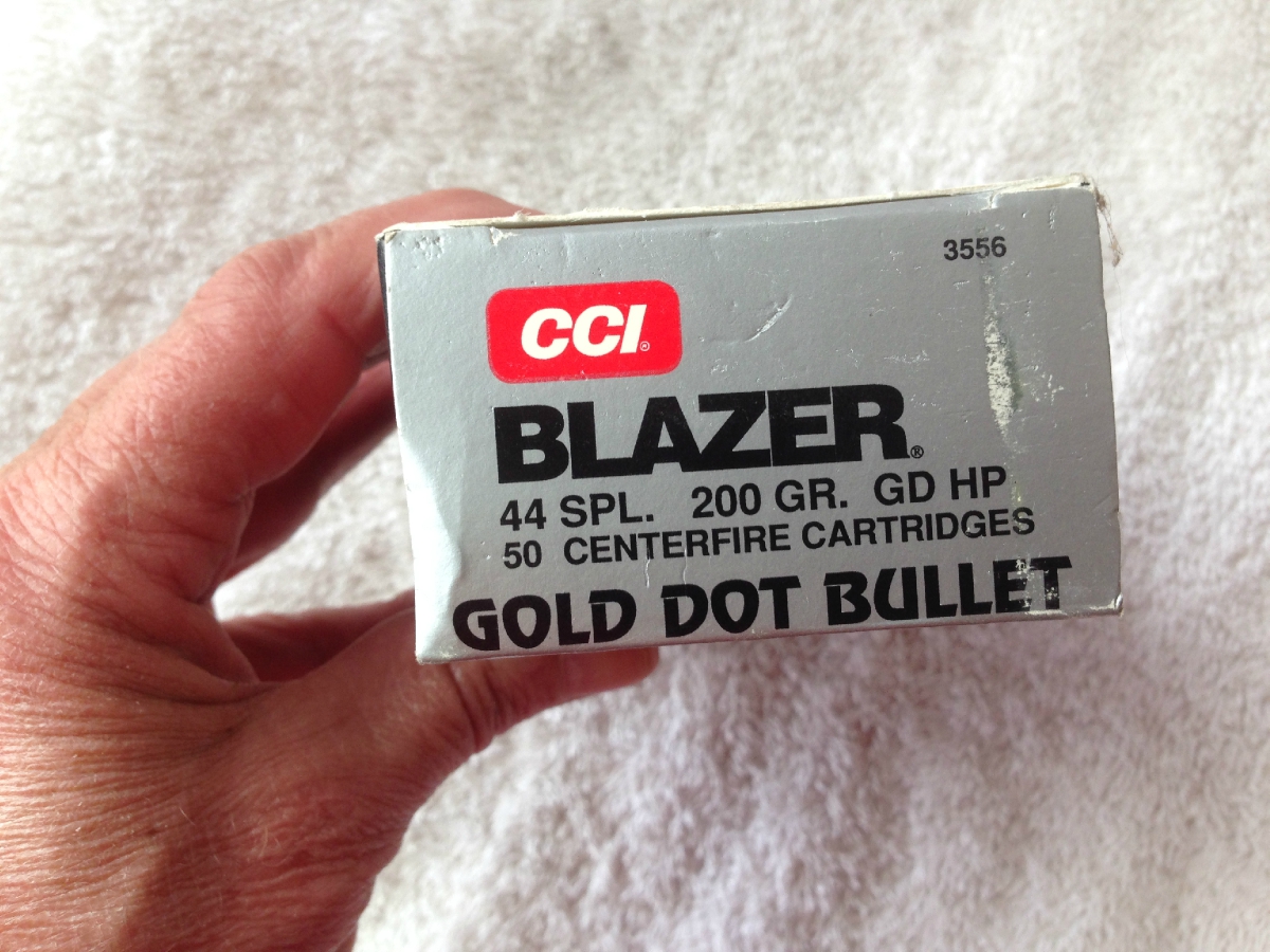 CCI BLAZER 44 SPECIAL 200 GRAIN GDHP GOLD DOT HOLLOW POINT BULLET 50 ...