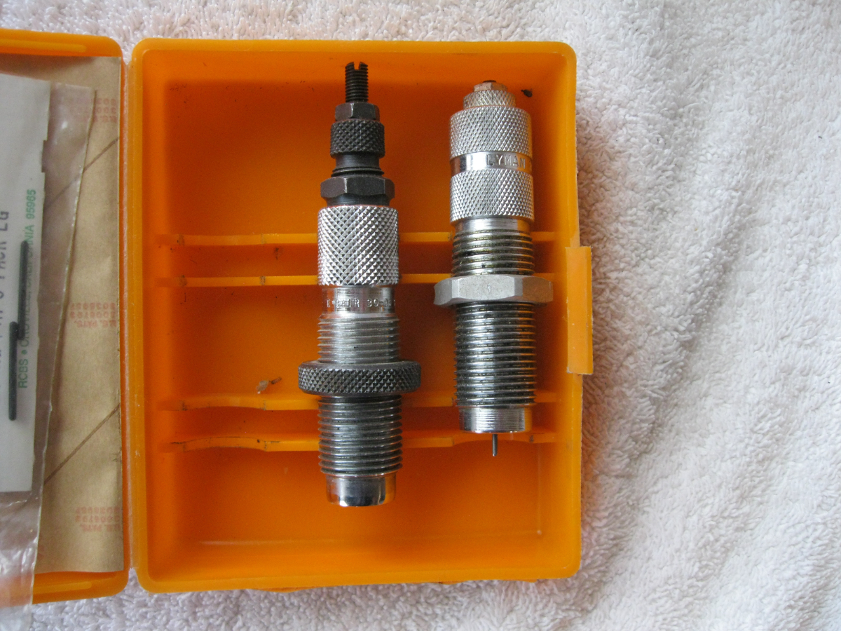 Lyman 30.06 & E-BAIR RELOADING DIES FL FULL LENGTH SIZING & SEAT 2-DIES ...