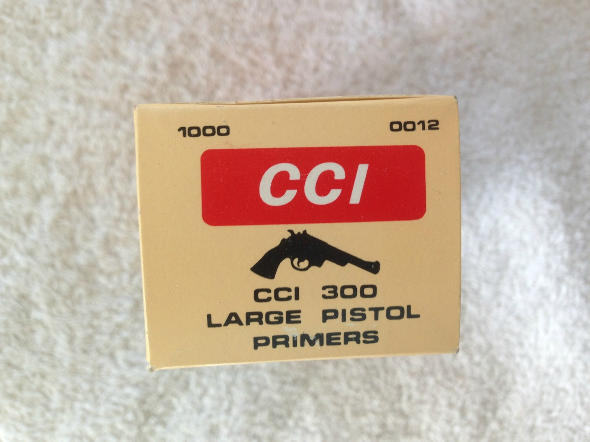 Omark Industries CCI 300 LARGE PISTOL PRIMERS 1000 count (10 trays of ...
