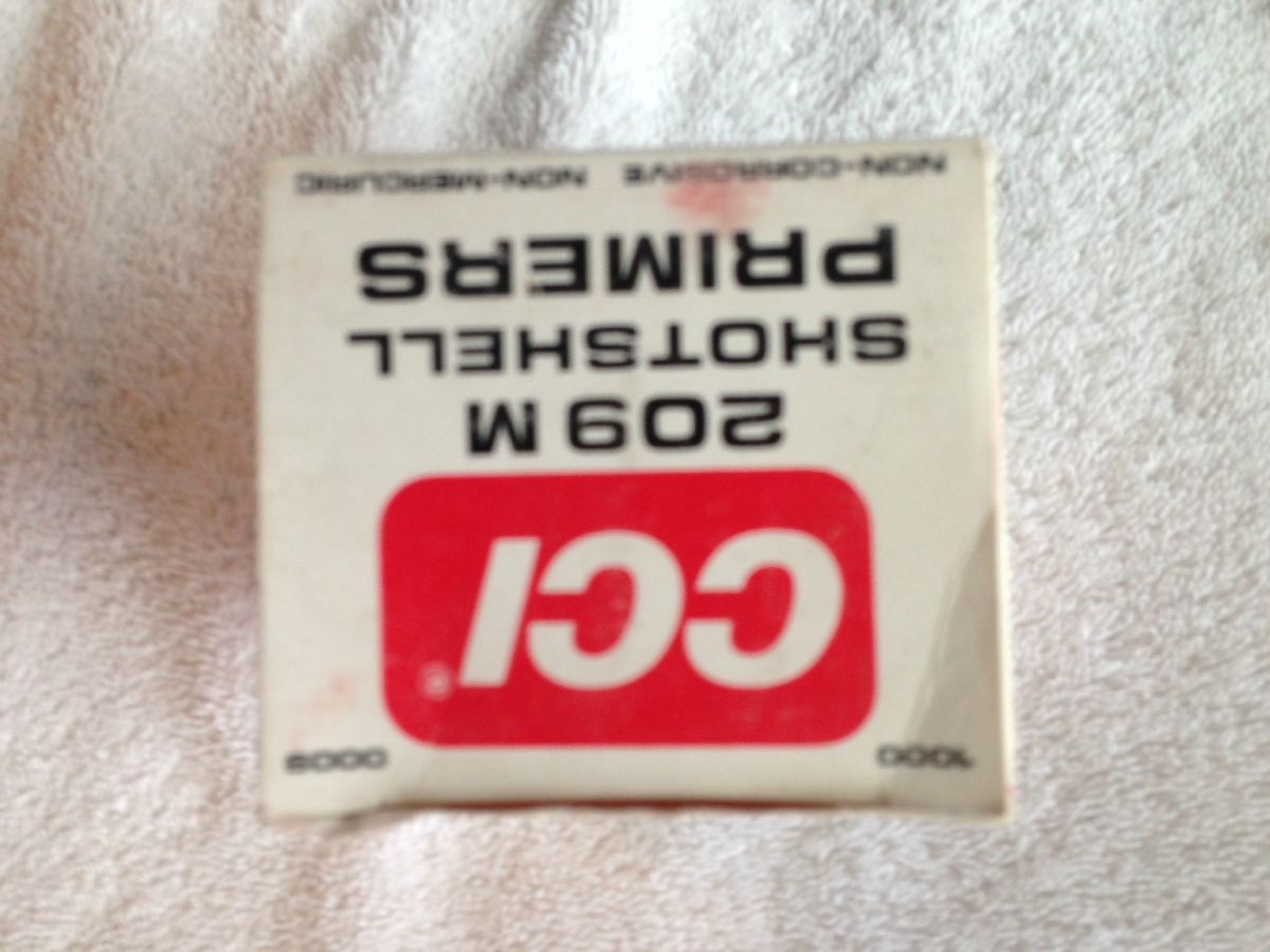 CCI Ammunition CCI 209M MAGNUM SHOTSHELL PRIMERS 550 count RELOADING ...