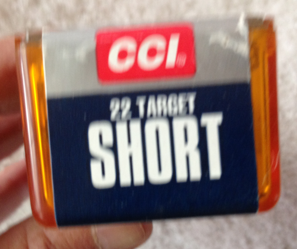 CCI Ammunition CCI 22 TARGET SHORT ROUND NOSE LEAD AMMUNITION AMMO 100 ...