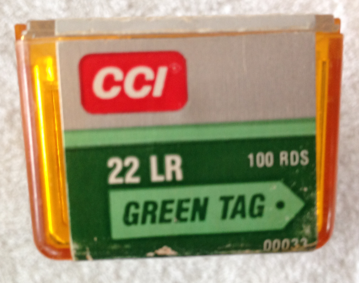 CCI Ammunition CCI 22 LONG RIFLE GREEN TAG COMPETITION AMMUNITION AMMO ...